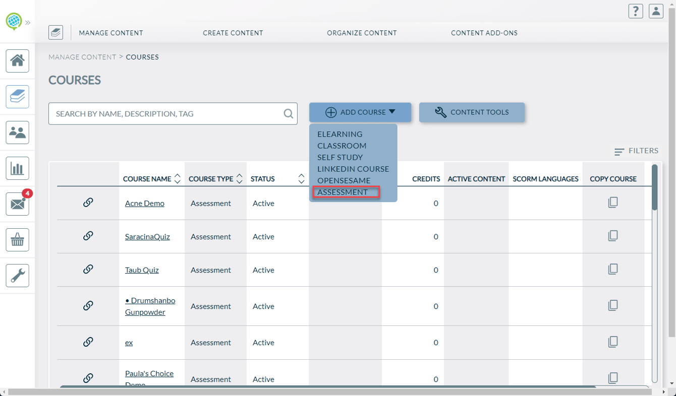 AI Assessments Tool: Adding and Editing an AI Assessment From Text