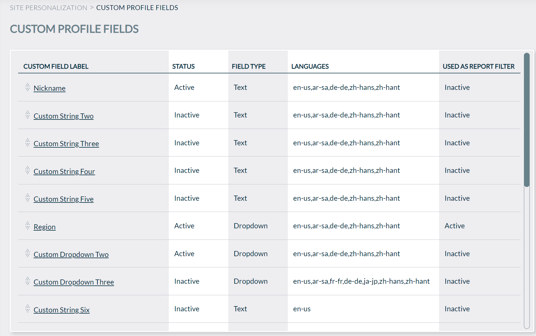 How do I Set and Use Custom Profile Fields?