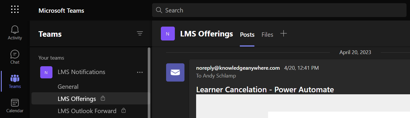 Microsoft Teams LMS Integration (For Admins)
