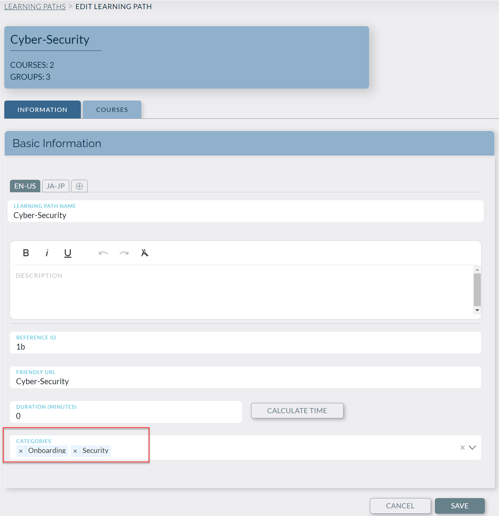 What are Categories and how do I use them?